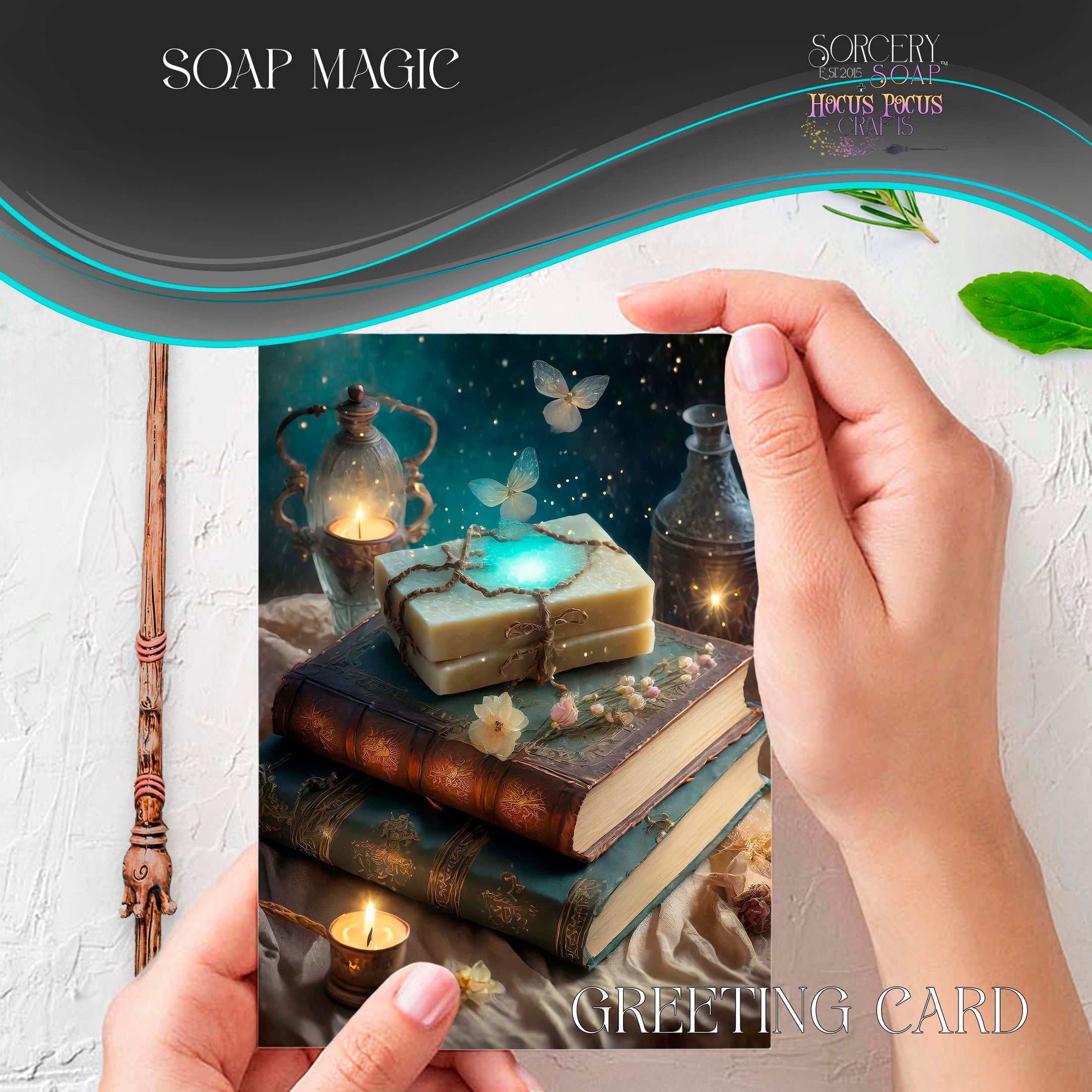 Soap Magic Greeting Card – Sorcery Soaps™